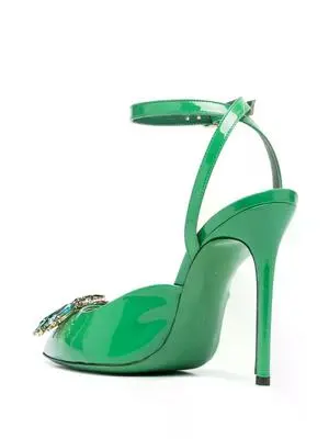 Philipp Plein Vernice 110mm Crystal-embellished Pumps