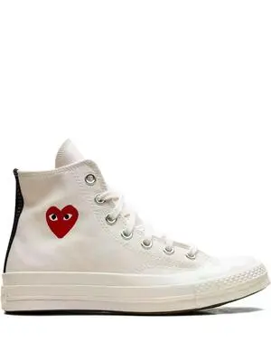 Converse X Comme Des Garons Play Flat Sneakers For Women