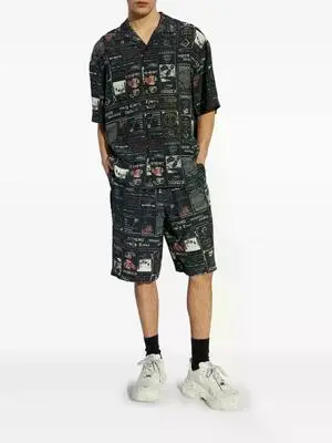 Iceberg Graphic-print Shirt