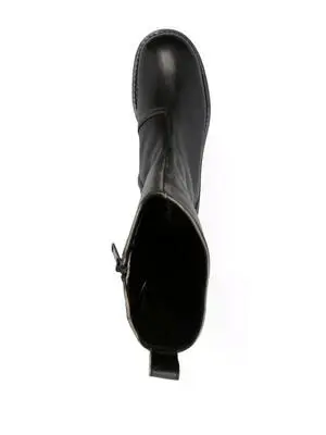COURREGES 55mm Leather Ankle Boots
