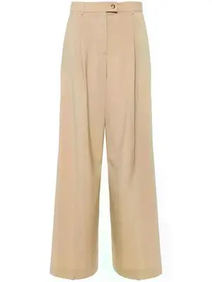 Sportmax Mid-rise Palazzo Trousers