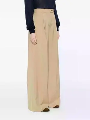 Sportmax Mid-rise Palazzo Trousers