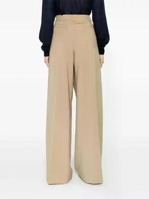 Sportmax Mid-rise Palazzo Trousers