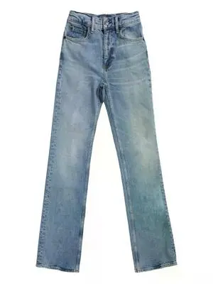 Polo Ralph Lauren High Rise Logo Patch Jeans