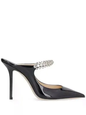 JIMMY CHOO Bing 100 Heeled Pumps - Black