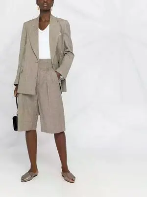 Brunello Cucinelli Crystal-embellished Vest Top