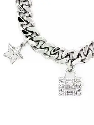 Marc Jacobs Pavé Mini Icon Charm Bracelet