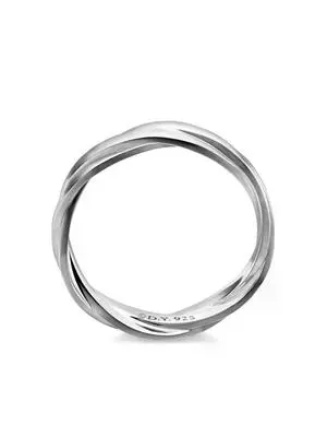 David Yurman Sterling Helios Band Ring - Silver