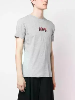 Viktor & Rolf Love-print Cotton-blend T-shirt