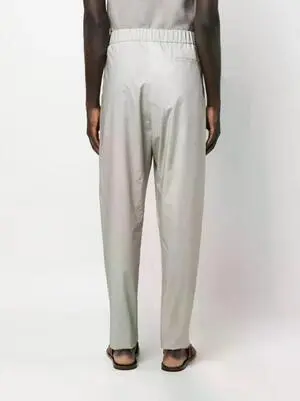 Giorgio Armani Elasticated-waist Cotton Trousers