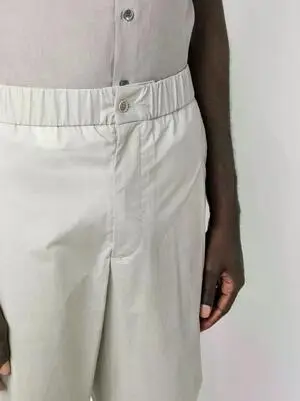 Giorgio Armani Elasticated-waist Cotton Trousers