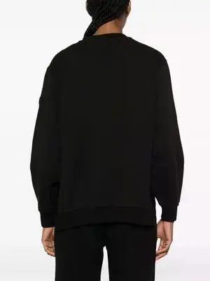 Moncler Embossed Logo Cotton Sweatshirt