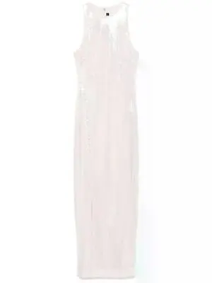 ROTATE BY BIRGER CHRISTENSEN Sequinned Maxi Dress