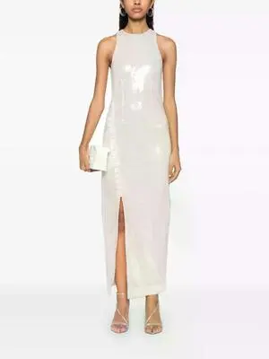 ROTATE BY BIRGER CHRISTENSEN Sequinned Maxi Dress