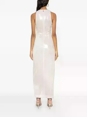 ROTATE BY BIRGER CHRISTENSEN Sequinned Maxi Dress