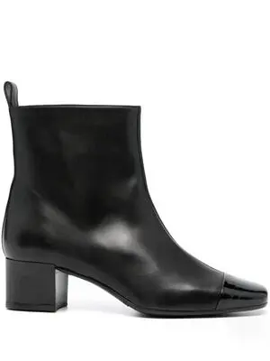 CAREL Estime 45mm Square-toe Boots - Black