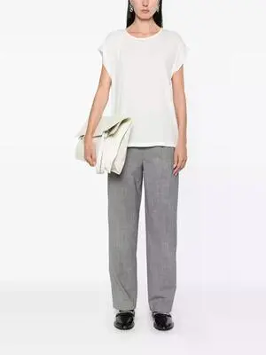 Fabiana Filippi Textured Tapered Trousers