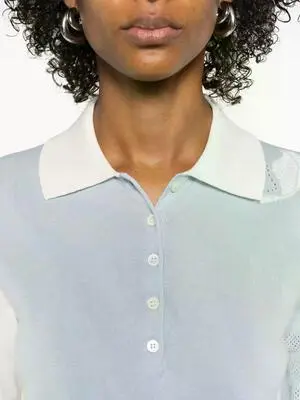 Thom Browne Knitted Polo Top