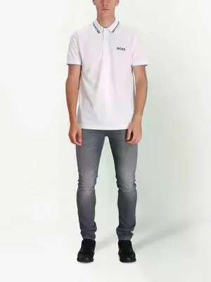 BOSS Embroidered-logo Polo Shirt