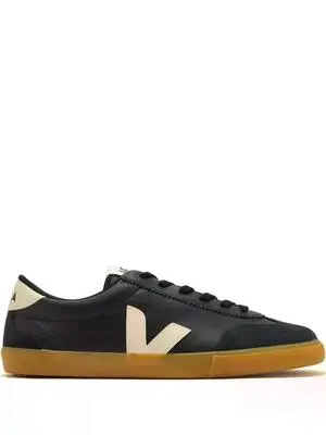 VEJA Volley Leather Sneakers - Black