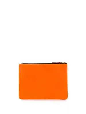 Comme Des Garçons Colour-block Zipped Wallet - Yellow