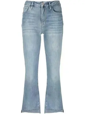 FRAME Cropped-leg Jeans