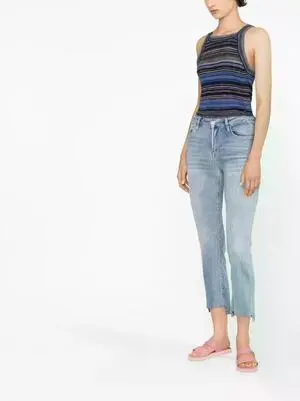 FRAME Cropped-leg Jeans