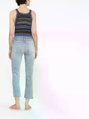 FRAME Cropped-leg Jeans