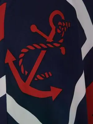 Ralph Lauren Anchor-print Midi Skirt