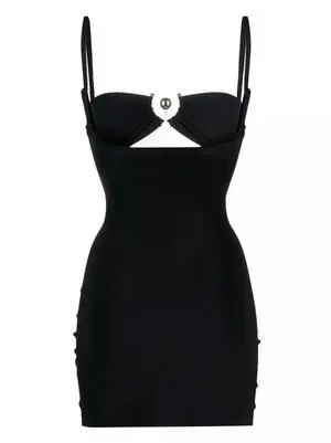 Christopher Esber Cut-out Mini Dress - Black