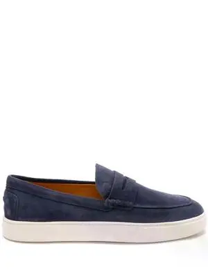 TOD'S Suede Loafers - Blue