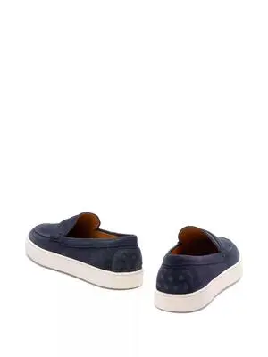TOD'S Suede Loafers - Blue