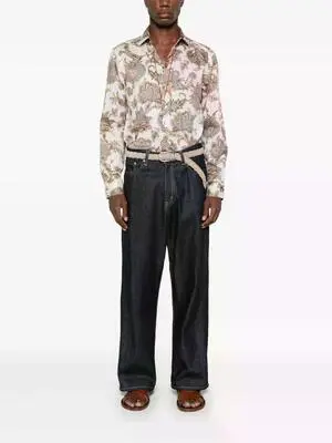 Etro Paisley Shirt - Neutrals