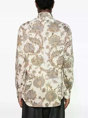 Etro Paisley Shirt - Neutrals