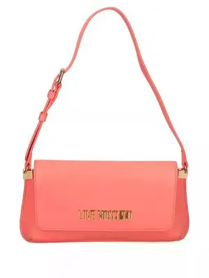 Moschino Logo-lettering Shoulder Bag - Red