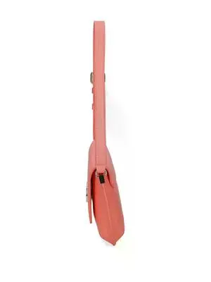 Moschino Logo-lettering Shoulder Bag - Red