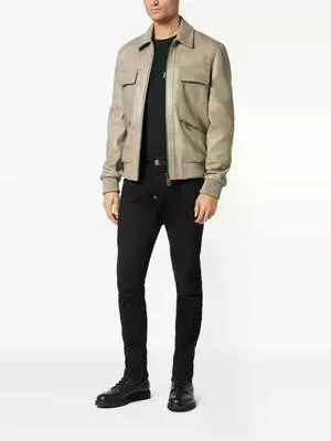 Philipp Plein Bomber Jacket - Neutrals
