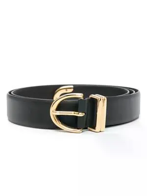 Khaite The Bambi Leather Belt - Black