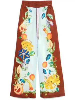 ALEMAIS Dahlia Printed Trousers