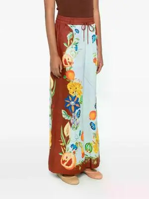 ALEMAIS Dahlia Printed Trousers