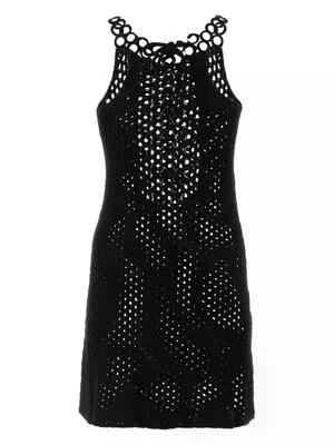 Chloé Crochet Knit Mini Dress