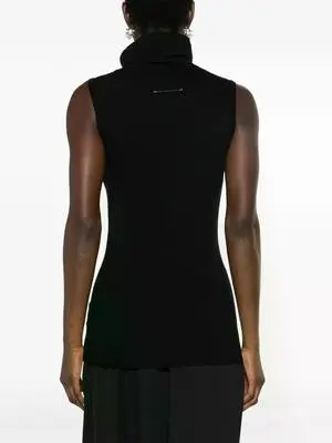 MAISON MARGIELA Gathered Roll-neck Top
