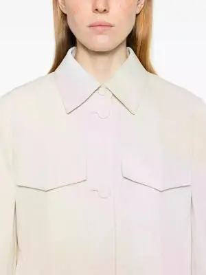 Fendi Twill Cropped Jacket