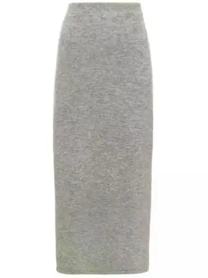 JW Anderson Side-slit Tube Skirt - Grey