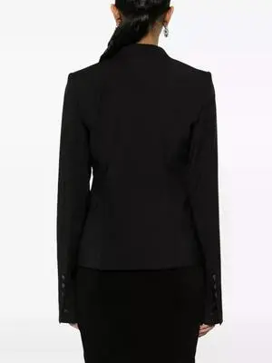 Rick Owens Wool Single-breasted Blazer