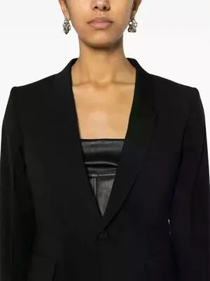 Rick Owens Wool Single-breasted Blazer