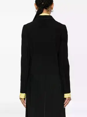 Marni Contrast-stitching Jacket - Black