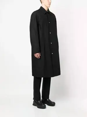 JIL SANDER Logo-print Coat