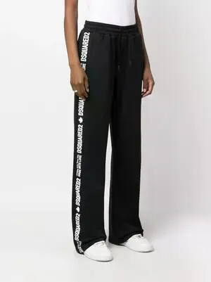 Dsquared2 Logo-tape Cotton Track Pants