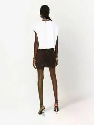 Dolce & Gabbana High-waisted Mini Skirt
